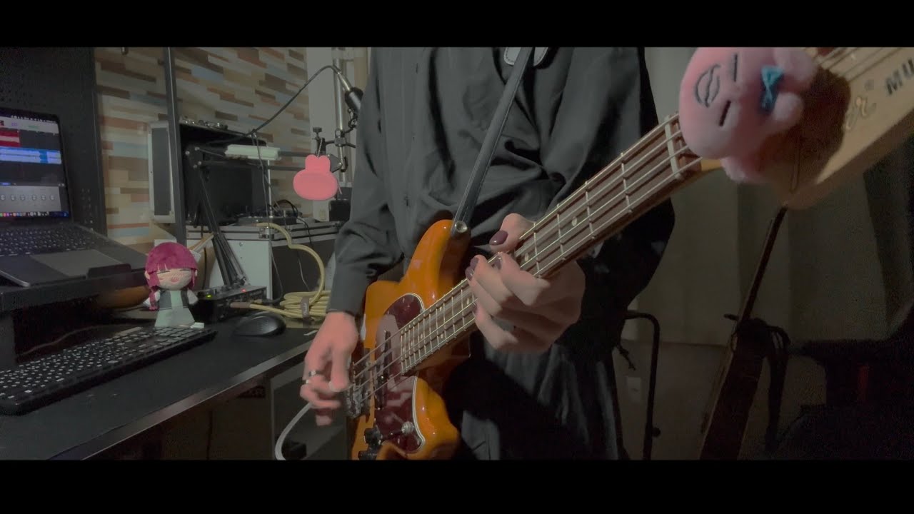ワタシダケユウレイ / SICK HACK Bass cover - YouTube