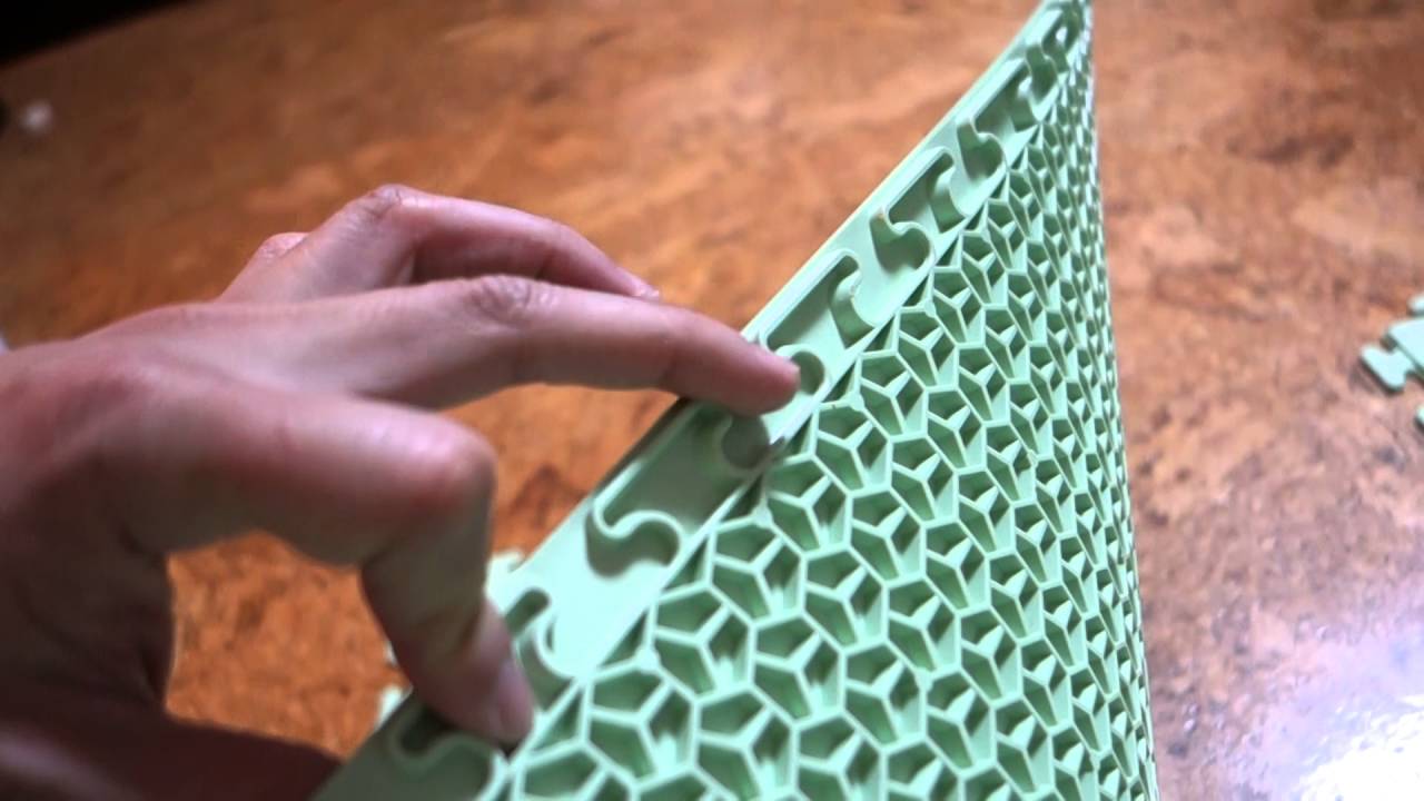 Exelia PVC Flooring Tile REVIEW - YouTube