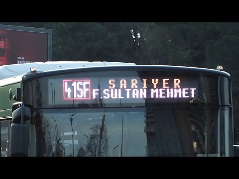 41SF Sarıyer F.S.M Mahallesi Hattında Kısa Seyir.