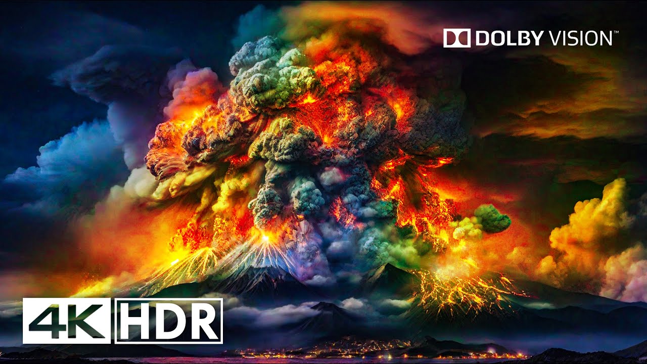 Dolby Vision Demo 4K HDR 60FPS - EXPLOSIVE COLORS - YouTube