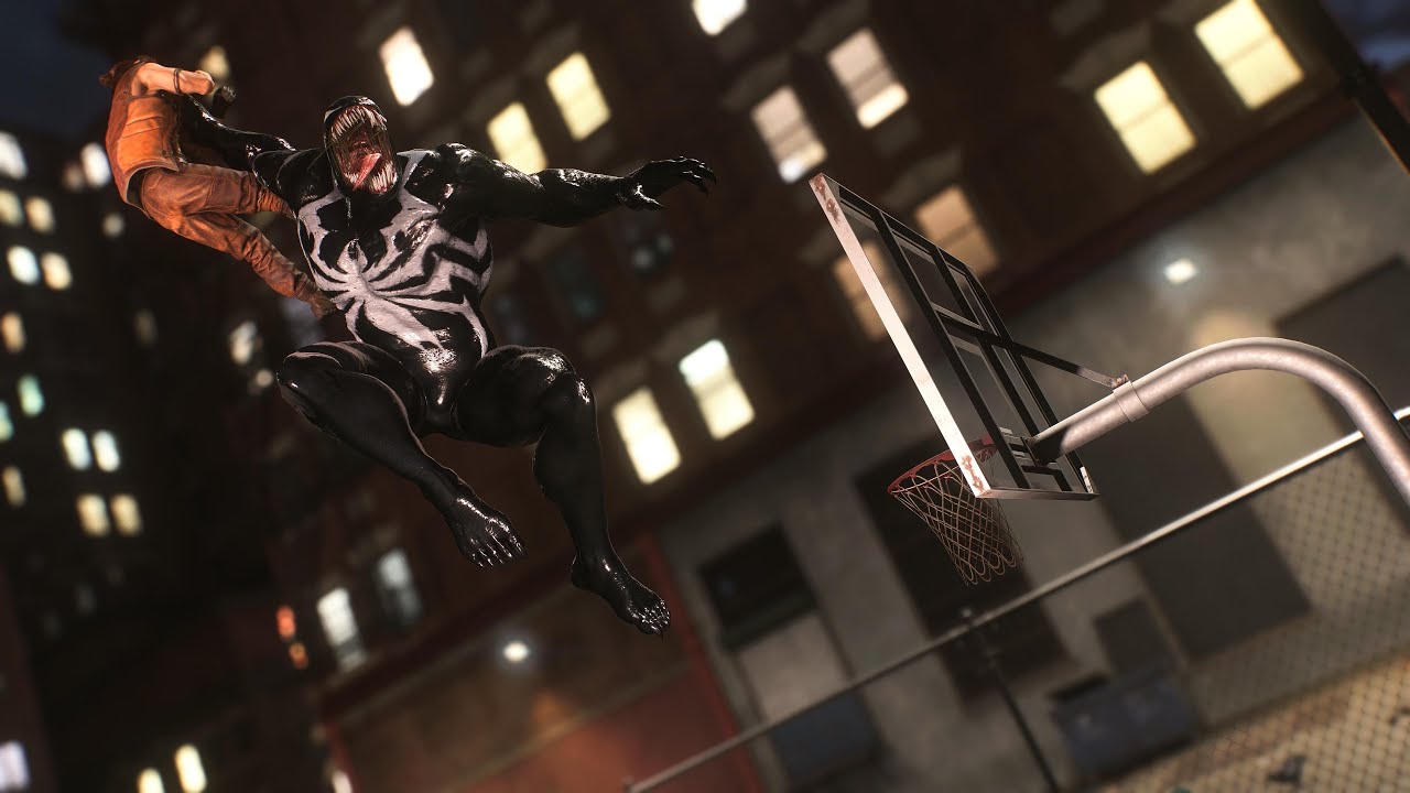 Venom can dunk enemies - YouTube