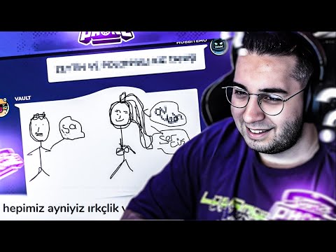 GÜLME KRİZİNE SOKAN ÇİZİMLER | EKİP İLE GARTIC PHONE