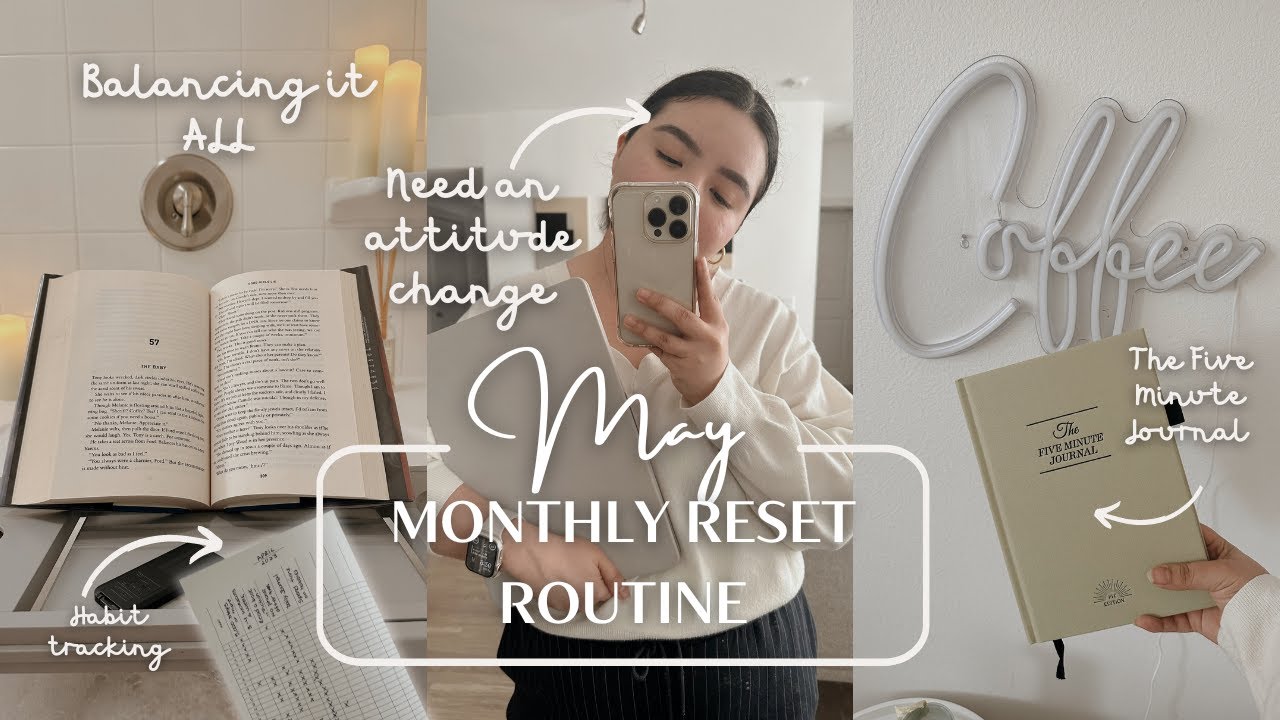 May Monthly Reset Routine | Attitude Adjustment, Coffee Addiction ...