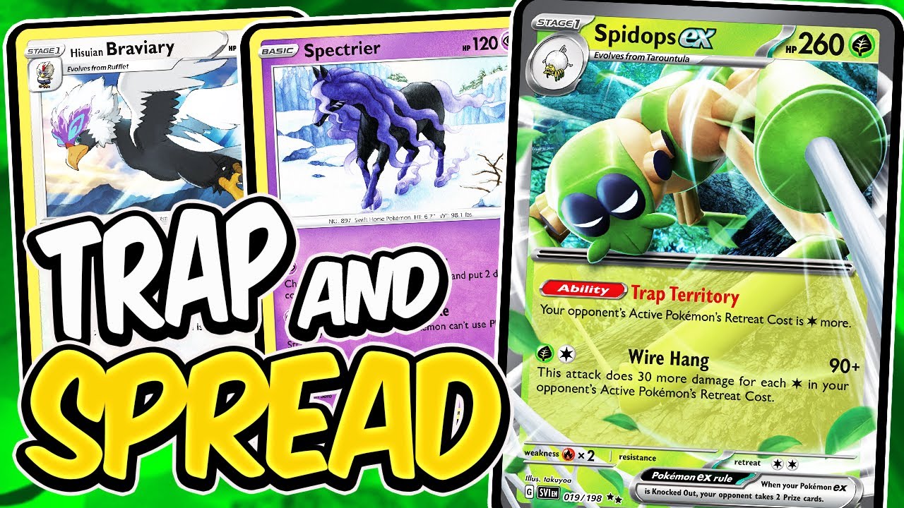 TRAP AND SPREAD | The BEST way to play Spidops ex! - YouTube