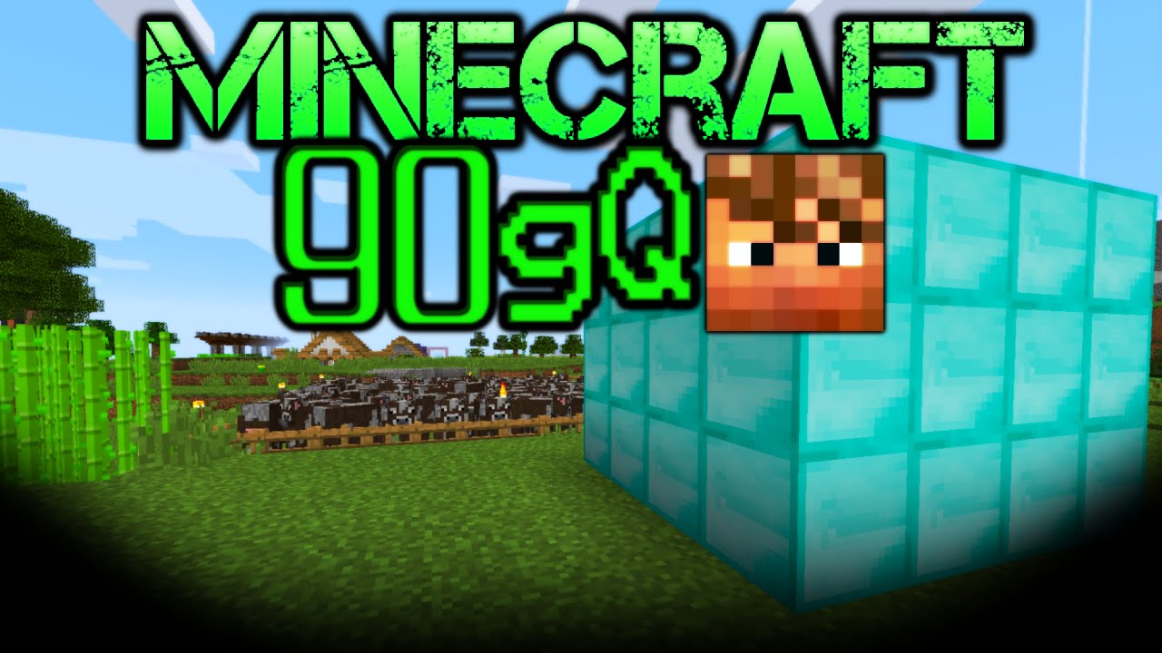 Minecraft: 90gQ - E37 - Diamant Stad [svenska] - YouTube