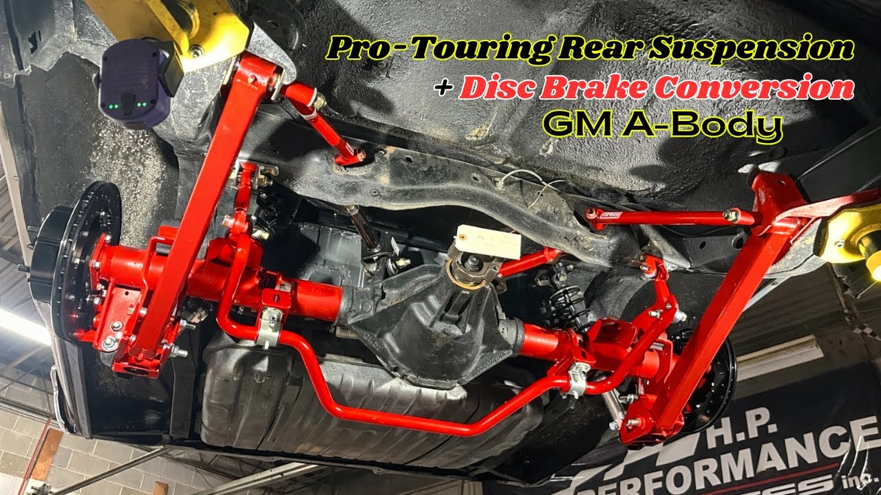 Pro-Touring Rear Suspension and Disc Brake Conversion! GM A-Body - YouTube