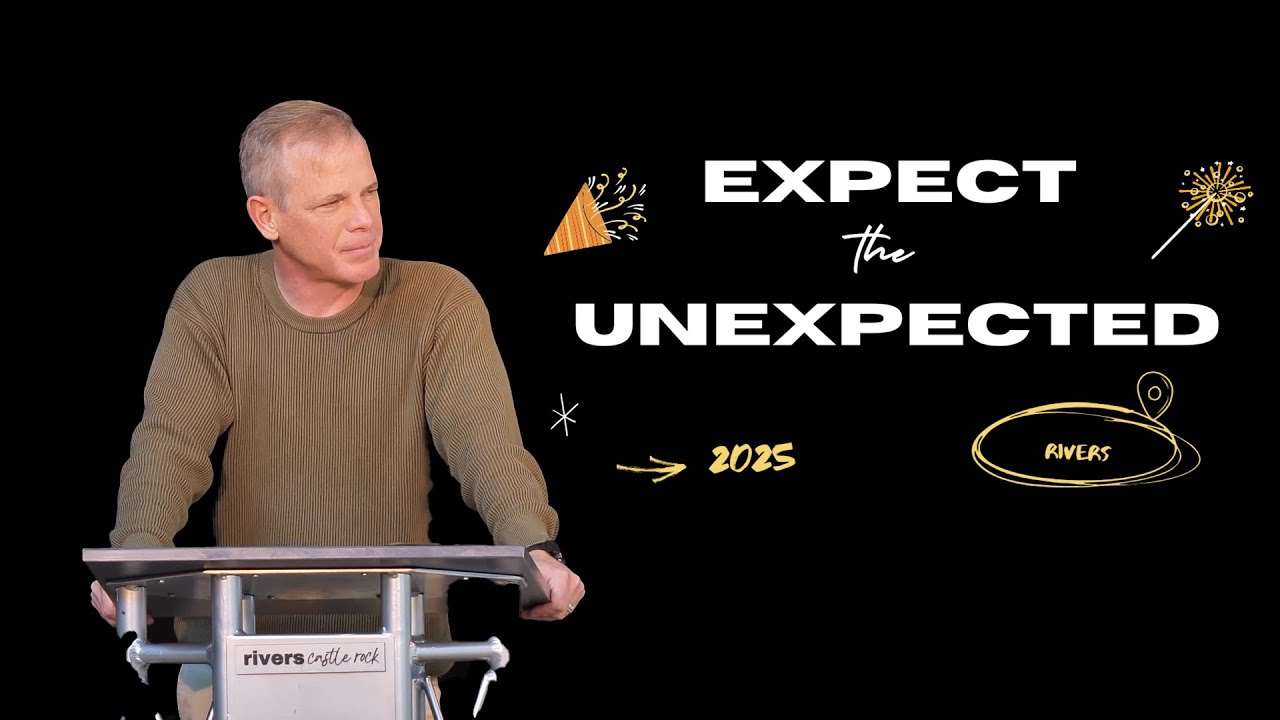 New Year Sermon | Expect The Unexpected | Matthew 14:22-31 | Drew Land ...