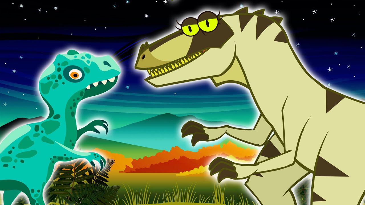 Learn Dinosaurs for Kids | Dinosaur Cartoon videos | Parasaurolophus T ...