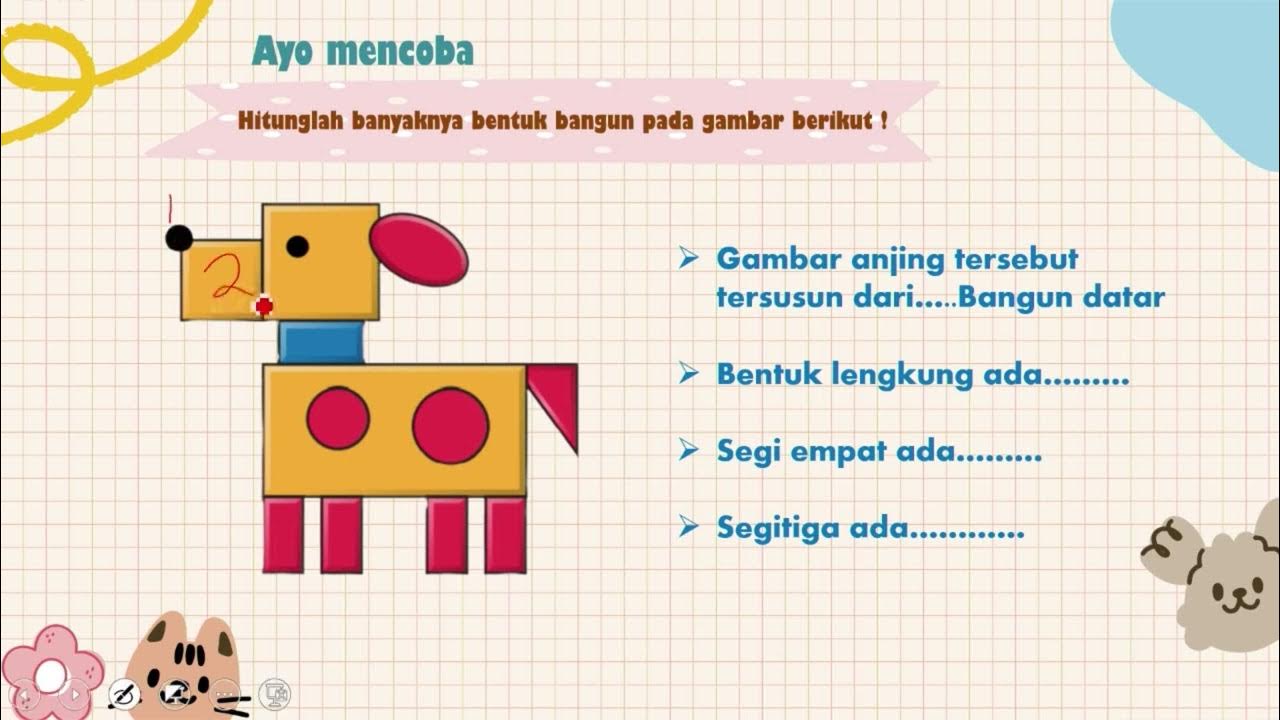 Menyusun dan Menguraikan Bentuk Bangun Datar - Matematika Kelas 1 SD ...