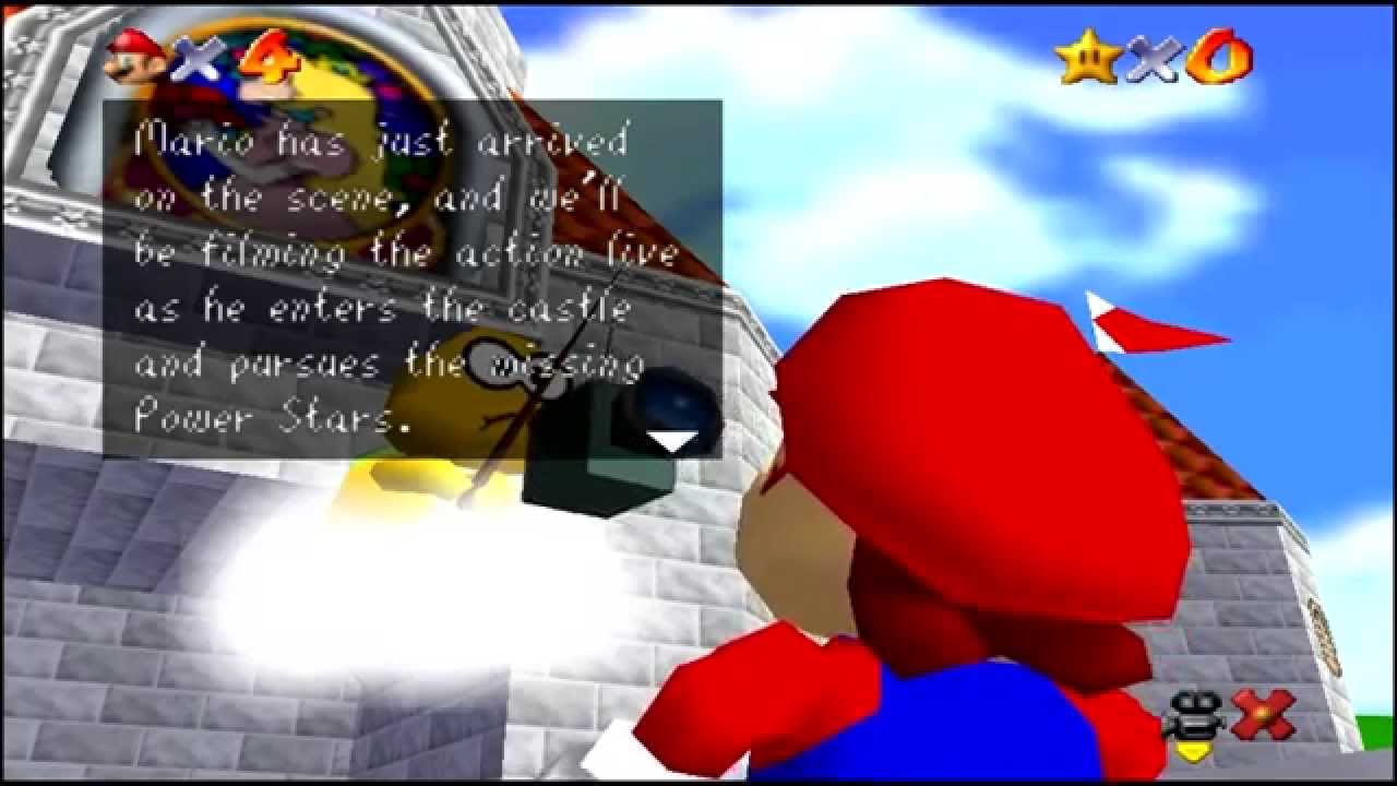 Super Mario 64 (N64) Opening and Intro - YouTube