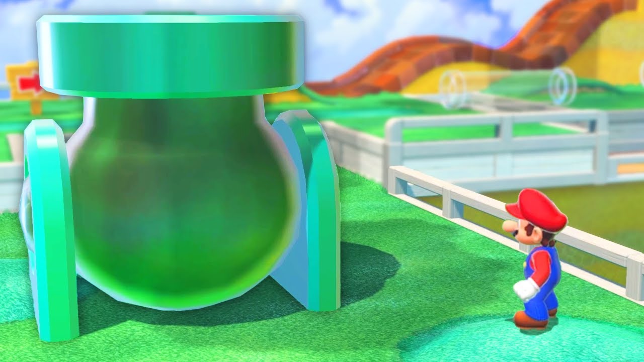 What happens when Mario enters the ULTIMATE Cannon? - YouTube