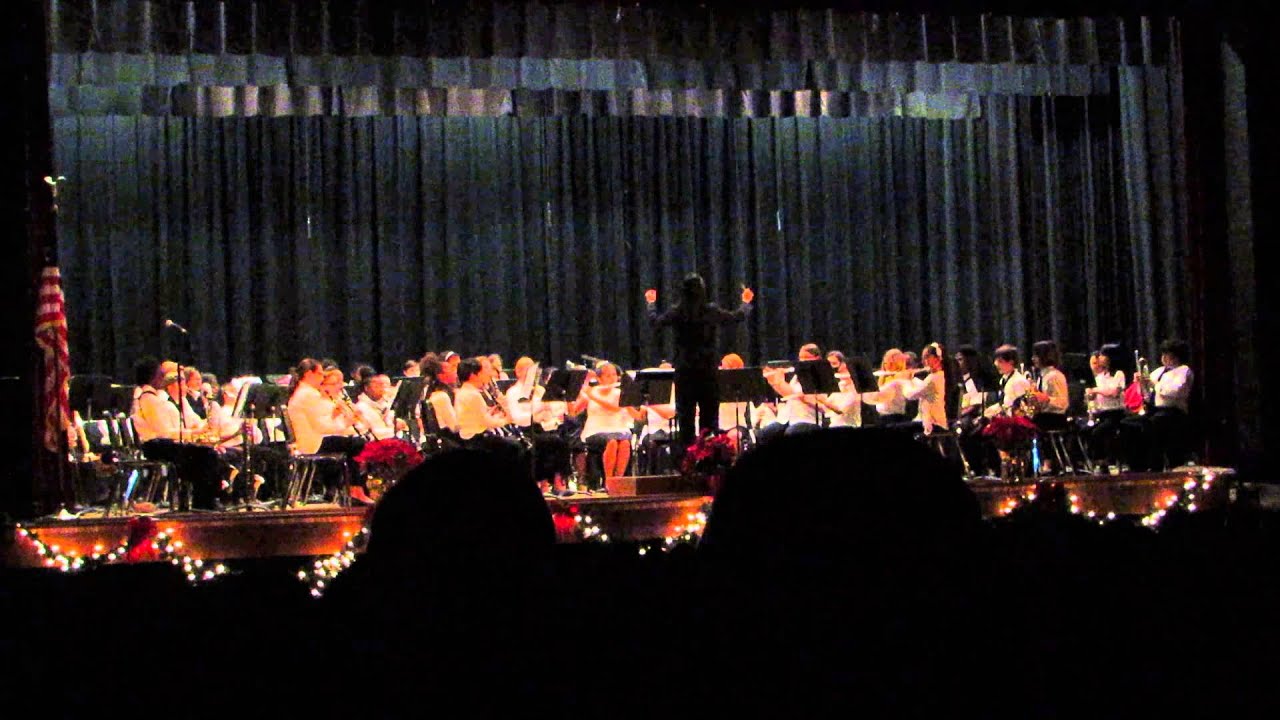 Christmas Patrol by Grover C. Fields Sixth Grade Band - YouTube