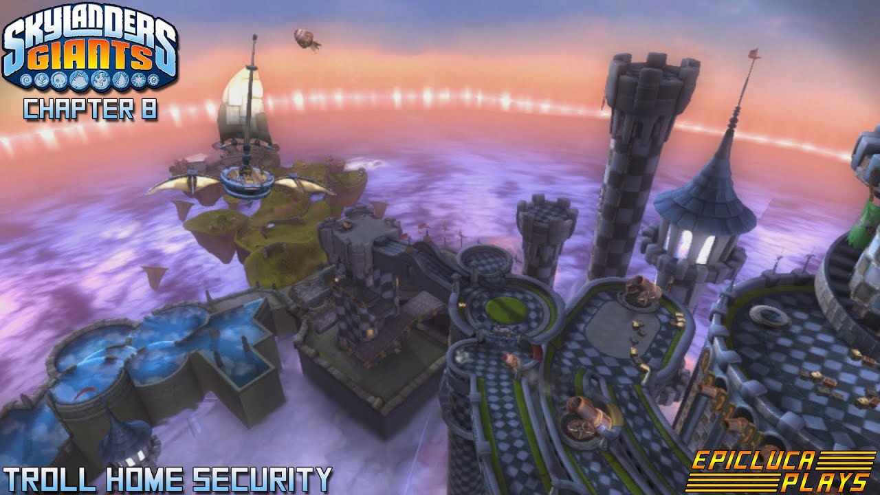 Skylanders Giants Chapter 8: Troll Home Security (PS3) | EpicLuca Plays ...