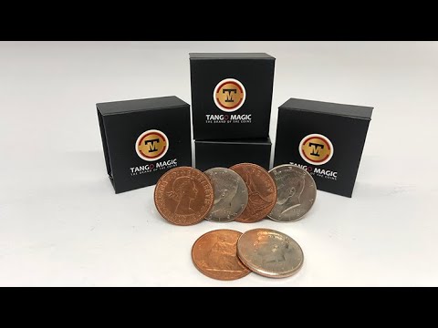 Hopping Half / Sun & Moon Coin Set by Tango Magic @dynamitemagicshop ...