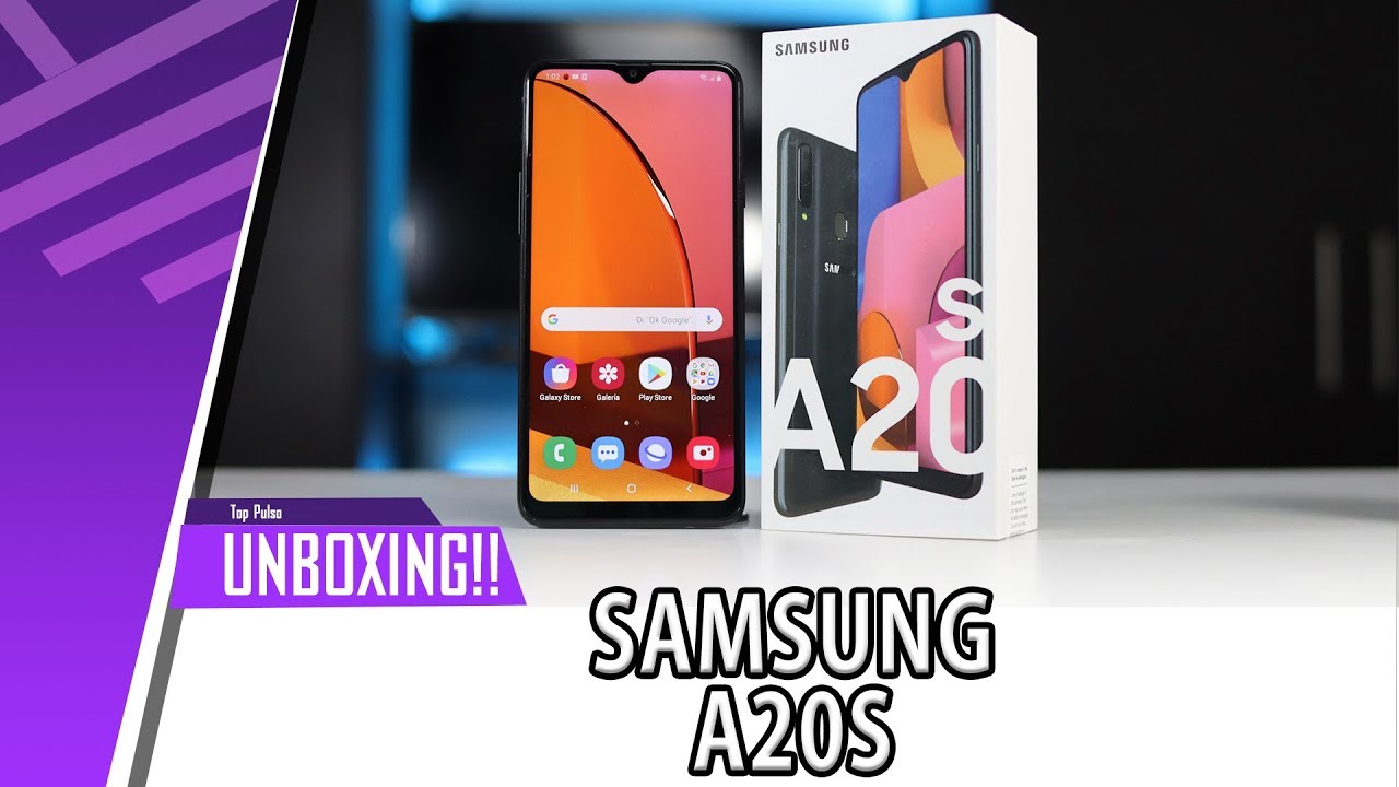 Samsung A20s | Unboxing | Top Pulso - YouTube