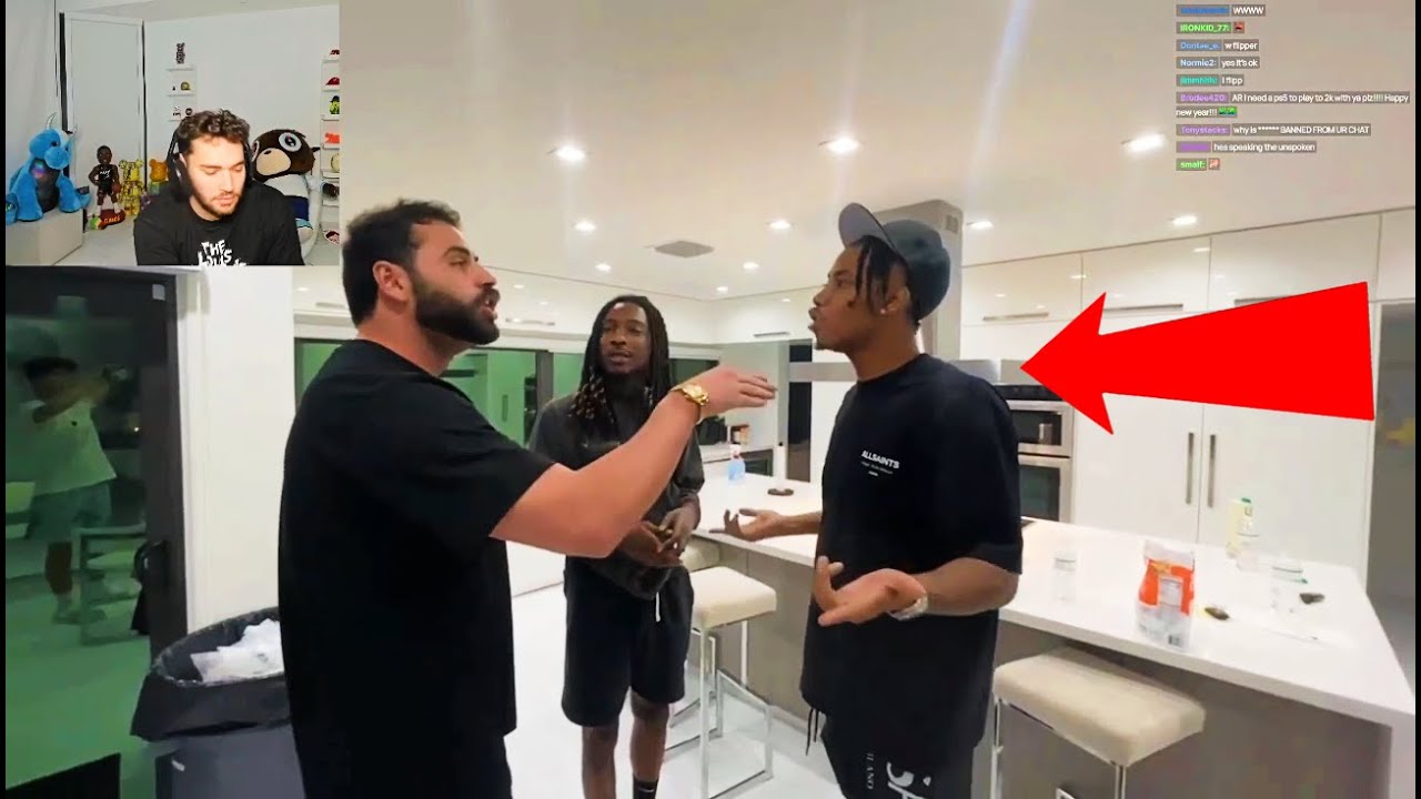 Adin Ross Reacts To Izi Prime Pressing Zherka - YouTube