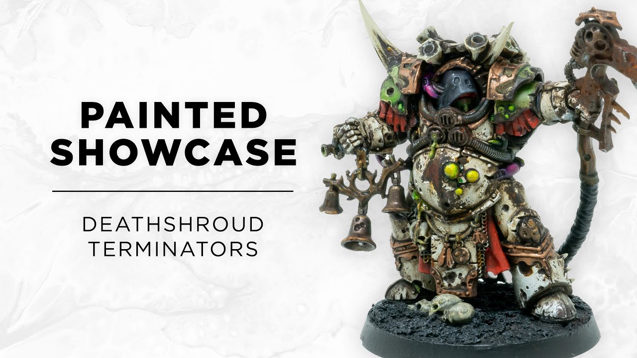 Death Guard Deathshroud Terminators - YouTube