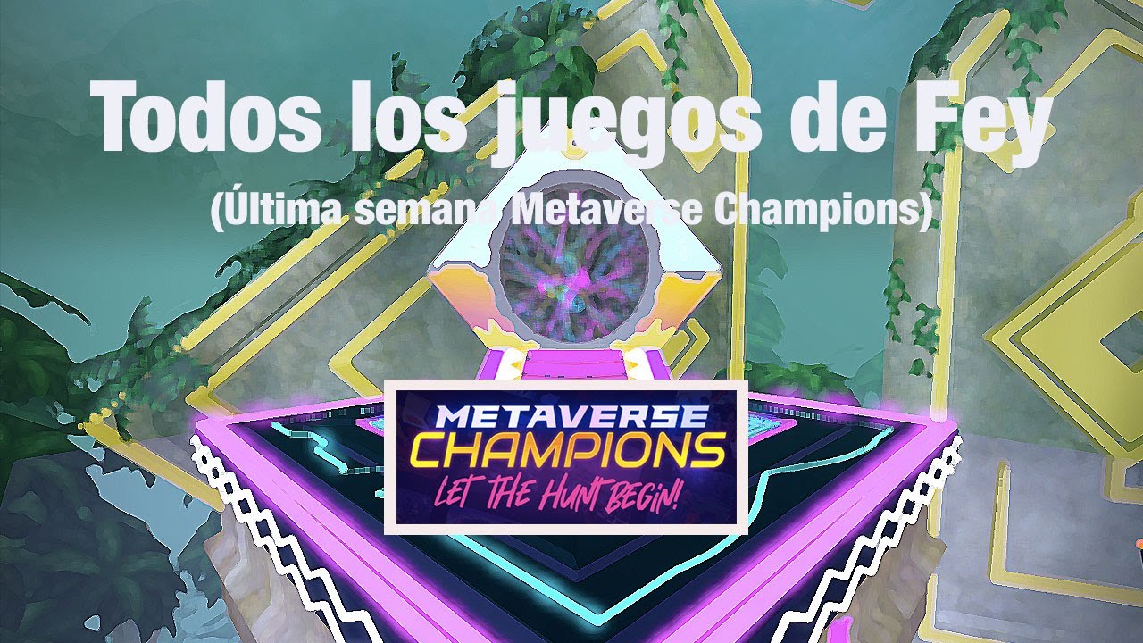 CUARTA SEMANA METAVERSE CHAMPIONS: Emblemas de Fey | ROBLOX - YouTube