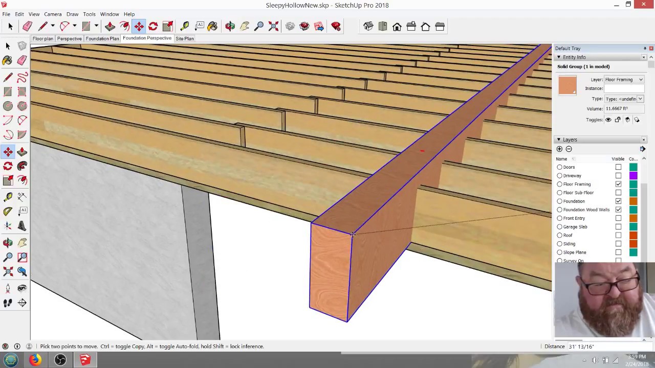 Timber Floor Framing Plan