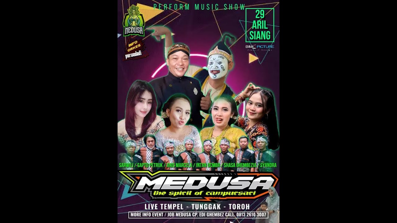 🔴LIVE STREAMING // MEDUSA //KHITANAN RIZQI // TEMPEL ,29 APRIL 2023 ...
