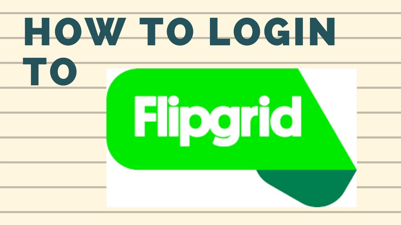 How to login to Flipgrid - YouTube