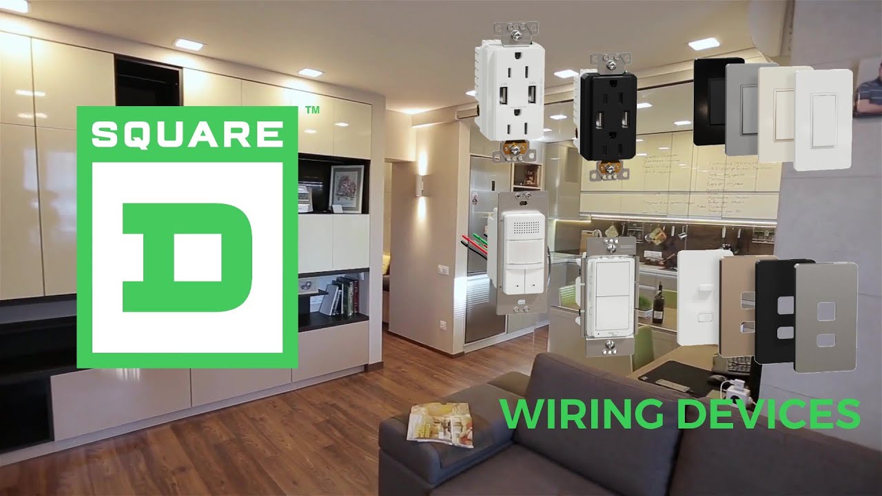 NEW Wiring Devices - Square D - YouTube