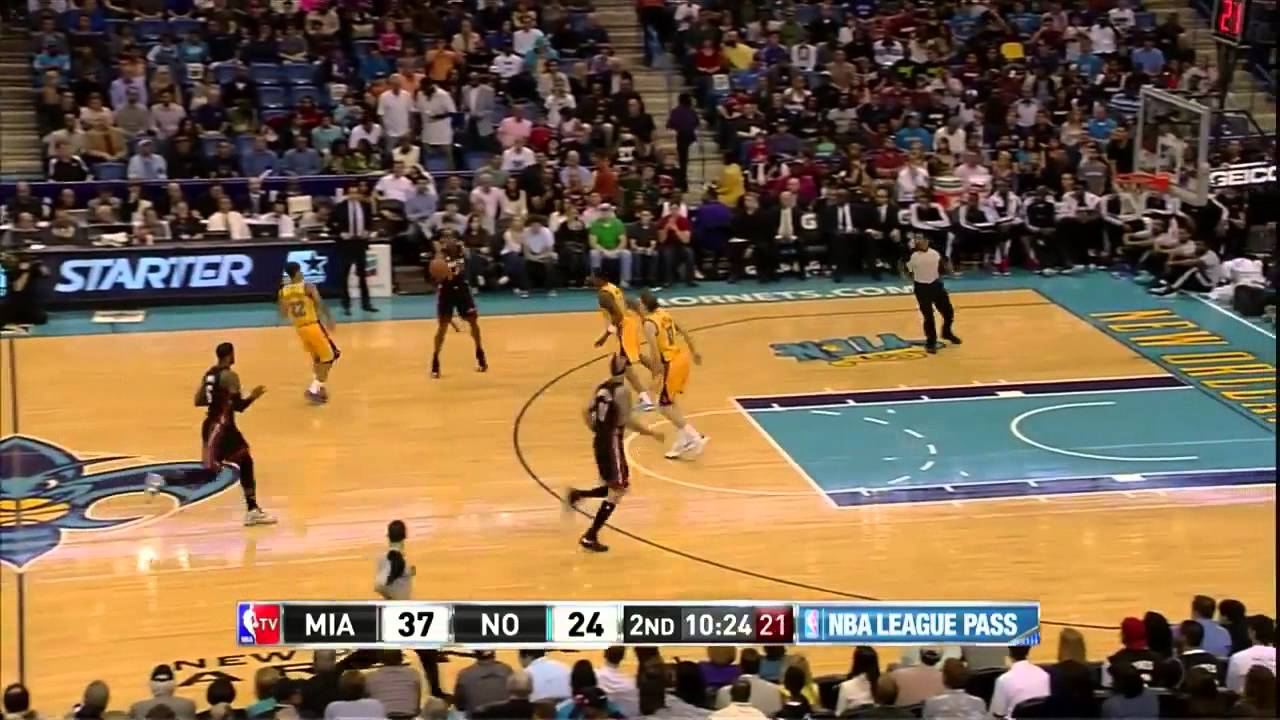 LeBron James 36 points (6 consecutive 3 pointers) vs New Orleans Hornets full highlights 03/29 ...
