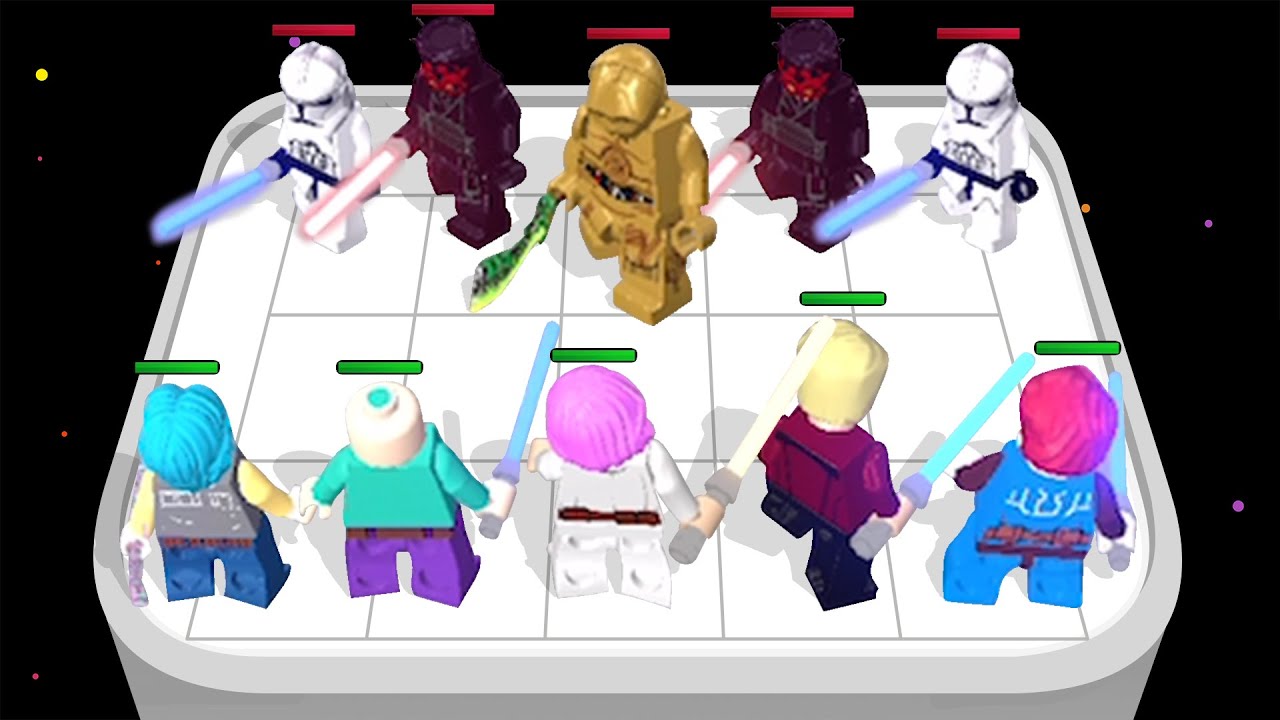 SABER MERGE RUN - Merge Lego Star Wars Galaxy Battles - YouTube