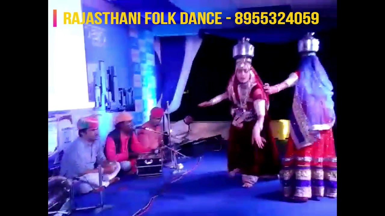 Best Rajasthani Folk Chari Dance in Ahmedabad Gujarat India - YouTube