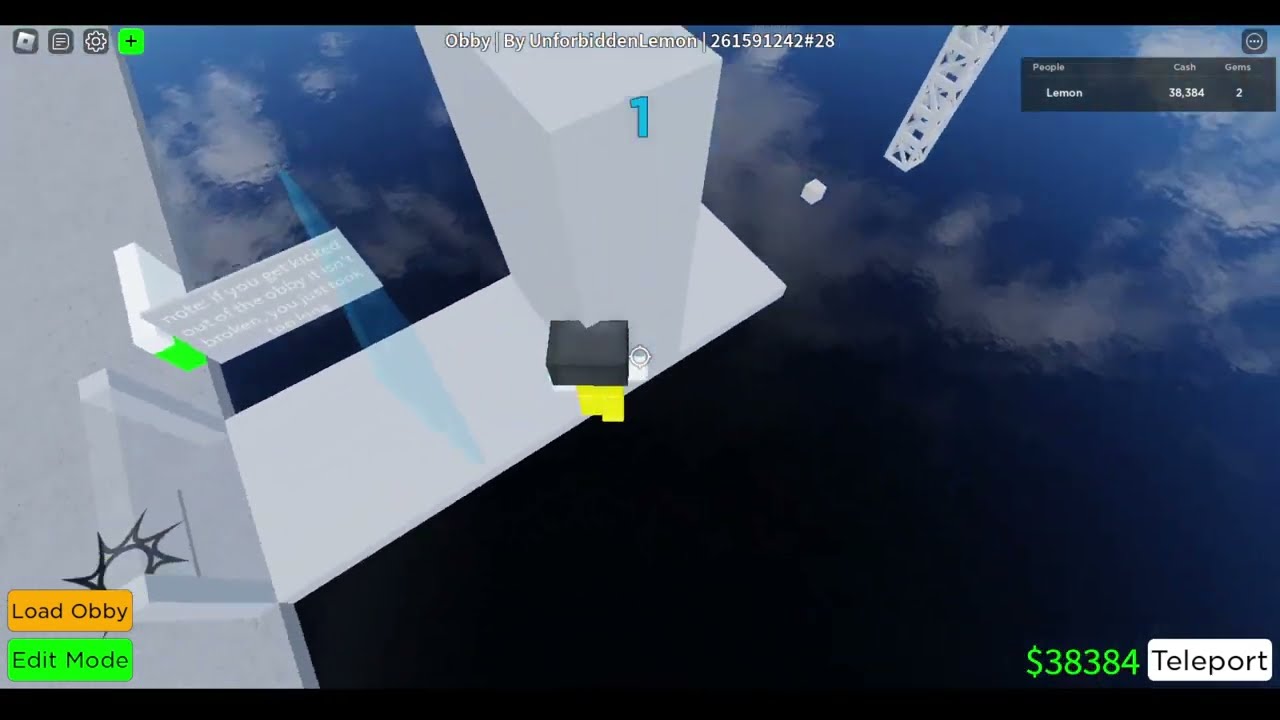 time trial in obby creator - YouTube