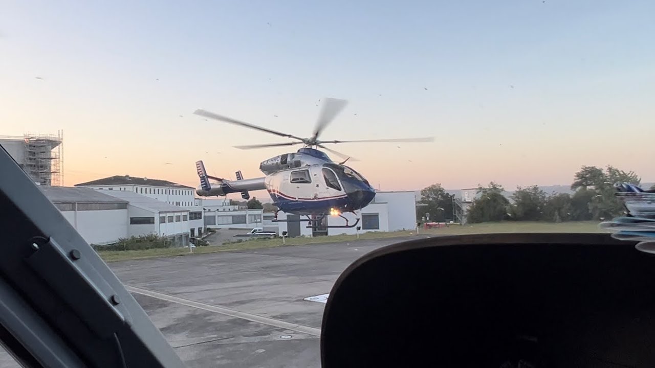 MD 900 Landing - YouTube