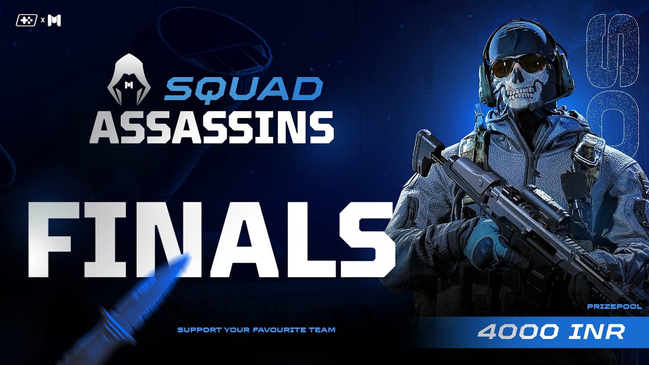 CODM SQUAD ASSASINS - FINALS | 4000 INR PRIZE POOL 💵 | BATTLECHEST 💯🏆 # ...