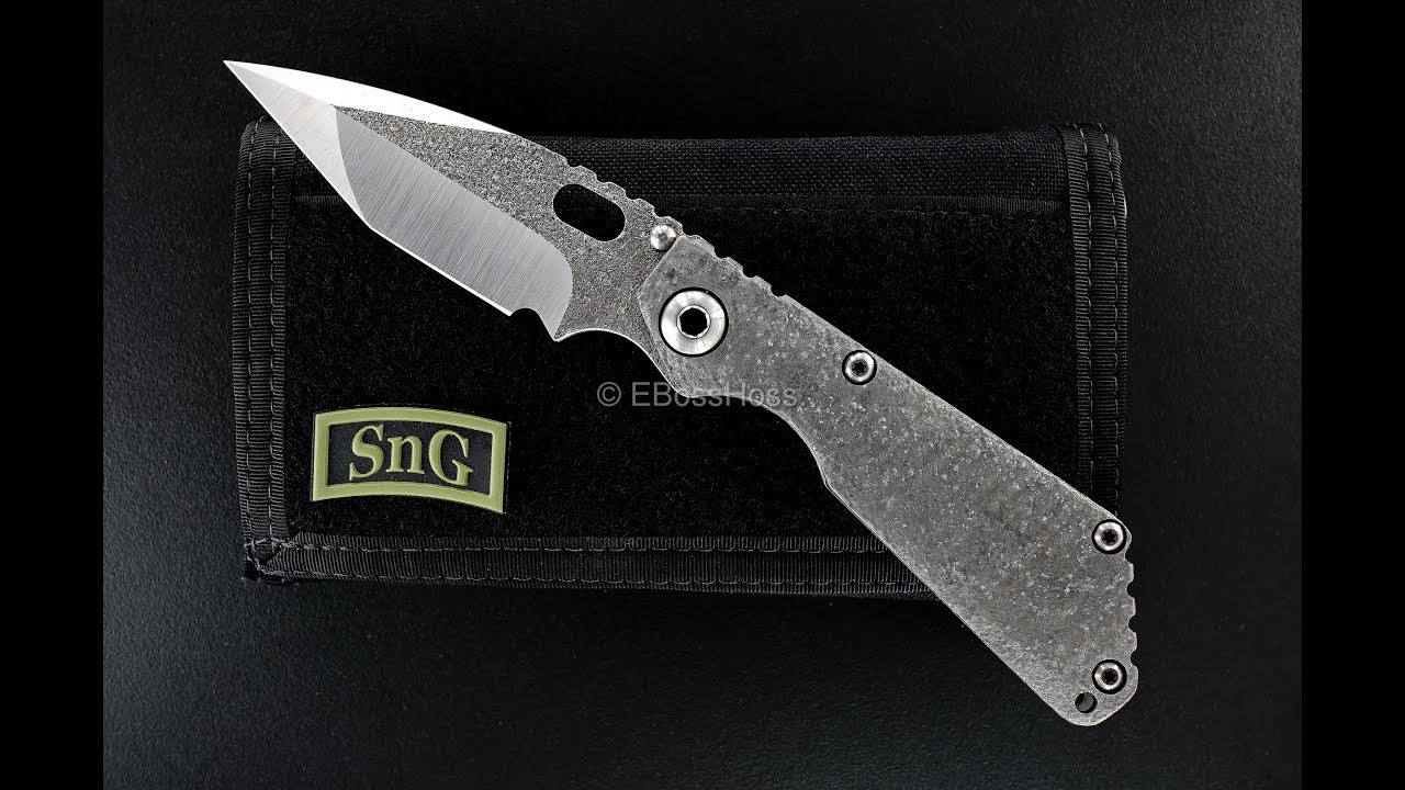 Mick Strider Custom MSC Nightmare Tanto SnG - YouTube