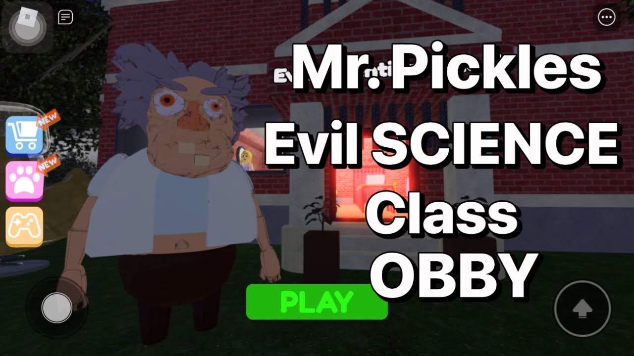 Escaping From Mr. Pickles Evil SCIENCE Class Roblox OBBY!!!! - YouTube