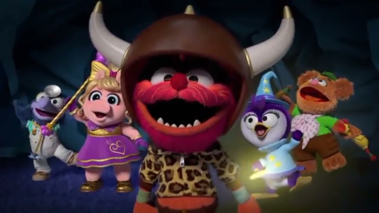 1 second of every minute of Muppet Babies S1E1 - YouTube