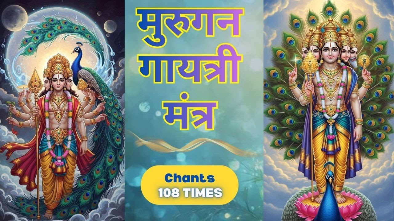 Murugan Gayatri Mantra 108 Times | Powerful Chant for Blessings ...