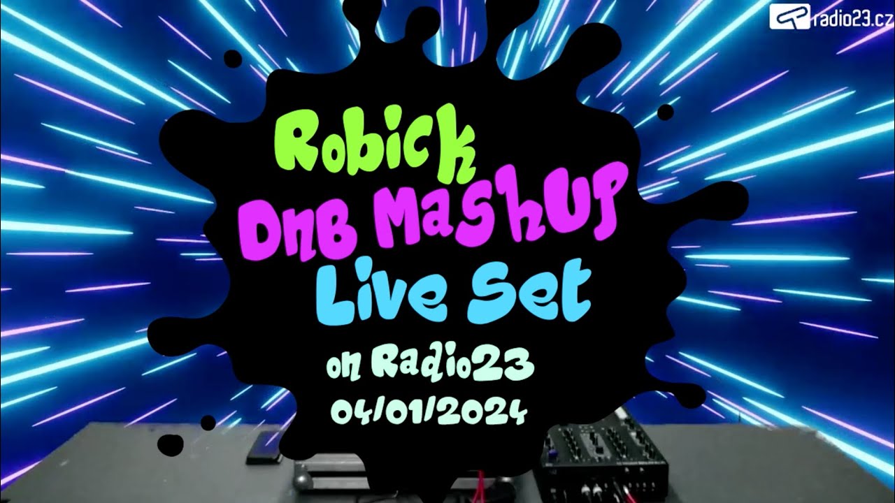 ROBICK DnB MashUp Live Set 2024 on radio23 - YouTube