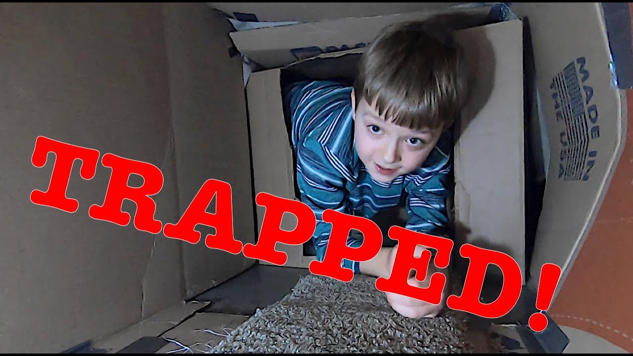Hello Neighbor TRAPPED Us In His SECRET Box Fort Tunnel | Fun 4Tastic ...