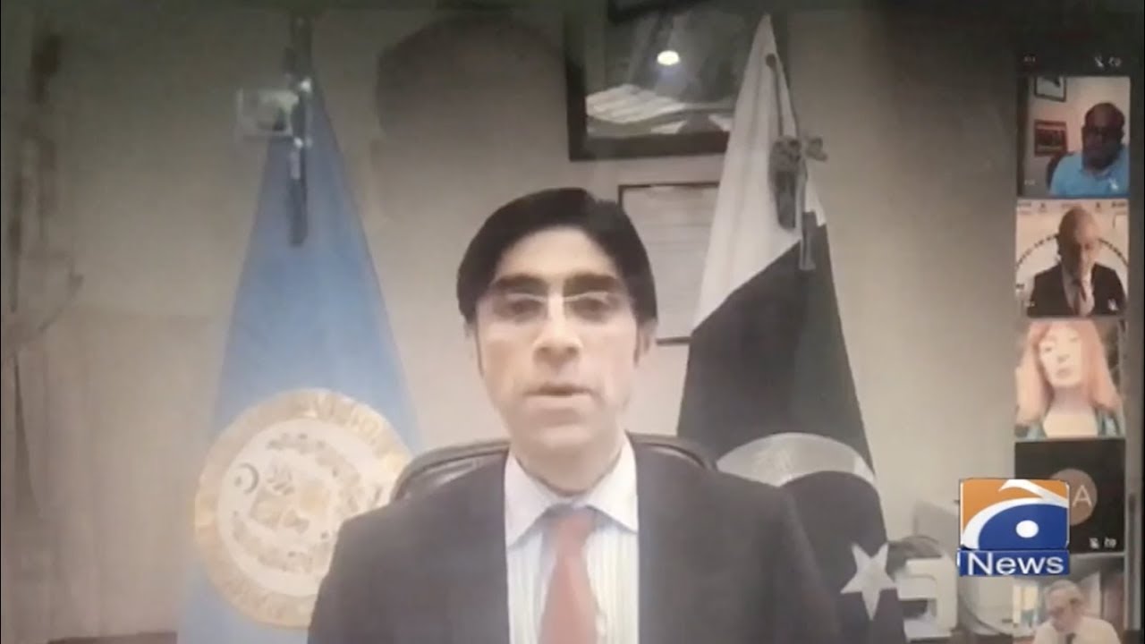 Geo News Special - Dr Moeed Yusuf In “Kashmir Media Conference” - YouTube