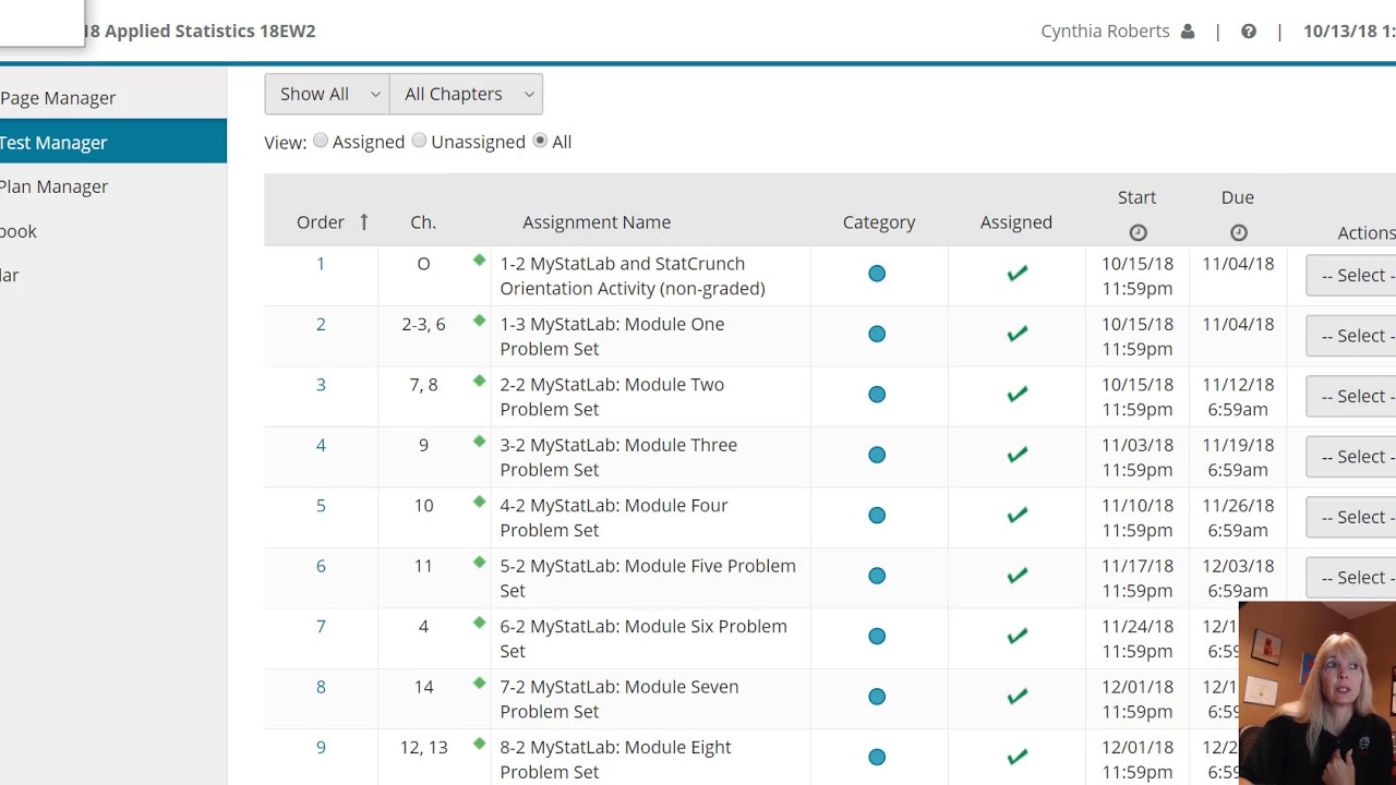 MAT-240 Applied Statistics Welcome - YouTube