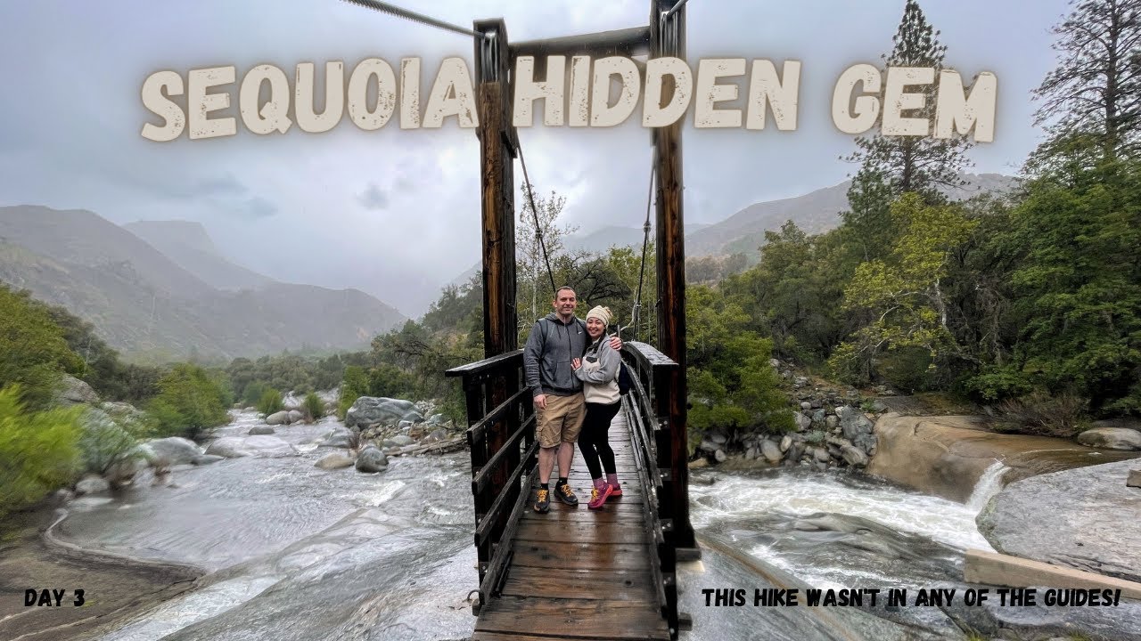We Found A Hidden Trail In Sequoia National Park | Hike To A Bridge In ...