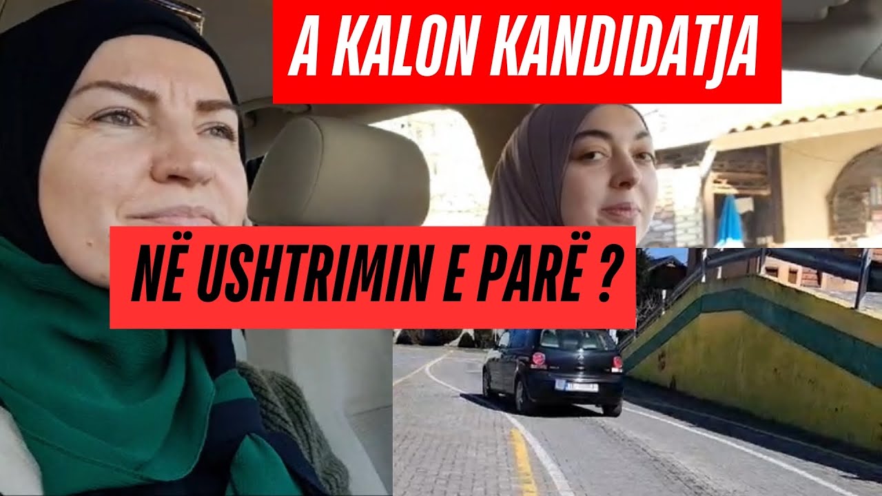 Kandidatja në rrugë! Vozitje e shkurtë në vendbanim deri në ushtrimin e ...