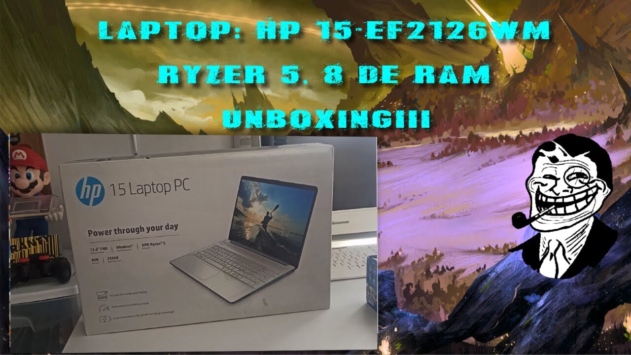 Laptop Hp 15-EF2126WM, Ryzer 5, 8 de ram, windows 11. - YouTube