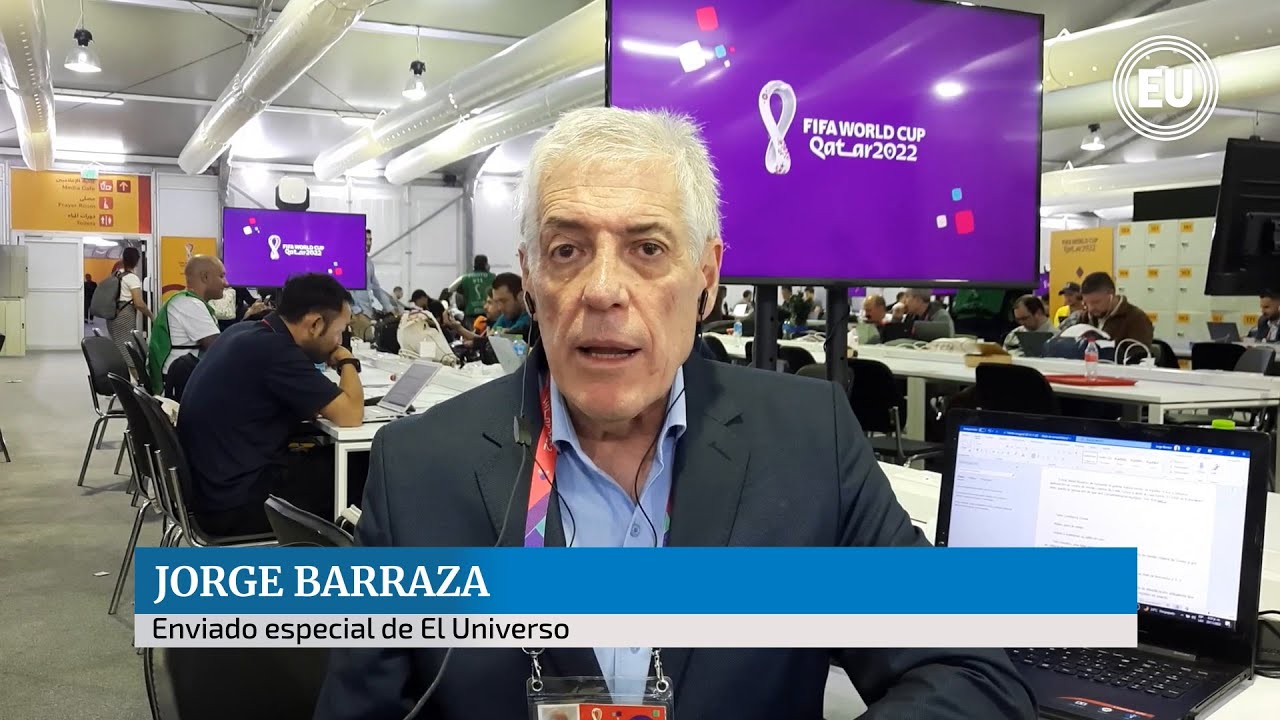 Jorge Barraza habla sobre el debut de Ecuador en el mundial de Qatar - YouTube