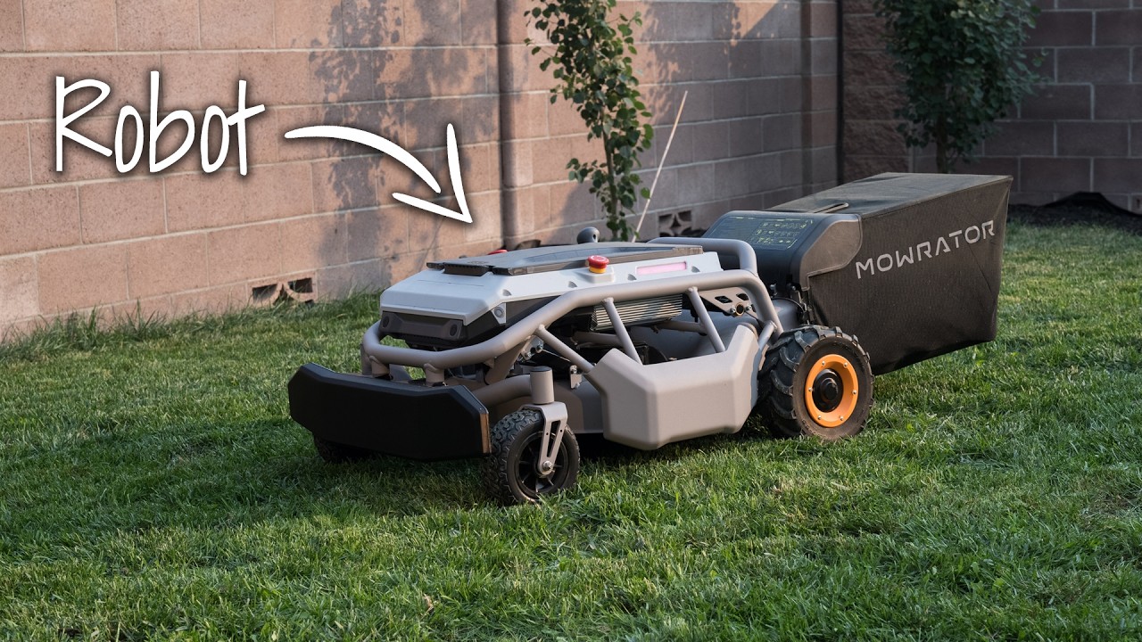 Mowrator S1: A robot lawn mower for easy yard care! - YouTube