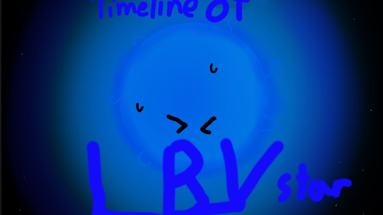 Timeline of LBV type star (credits in description ) - YouTube