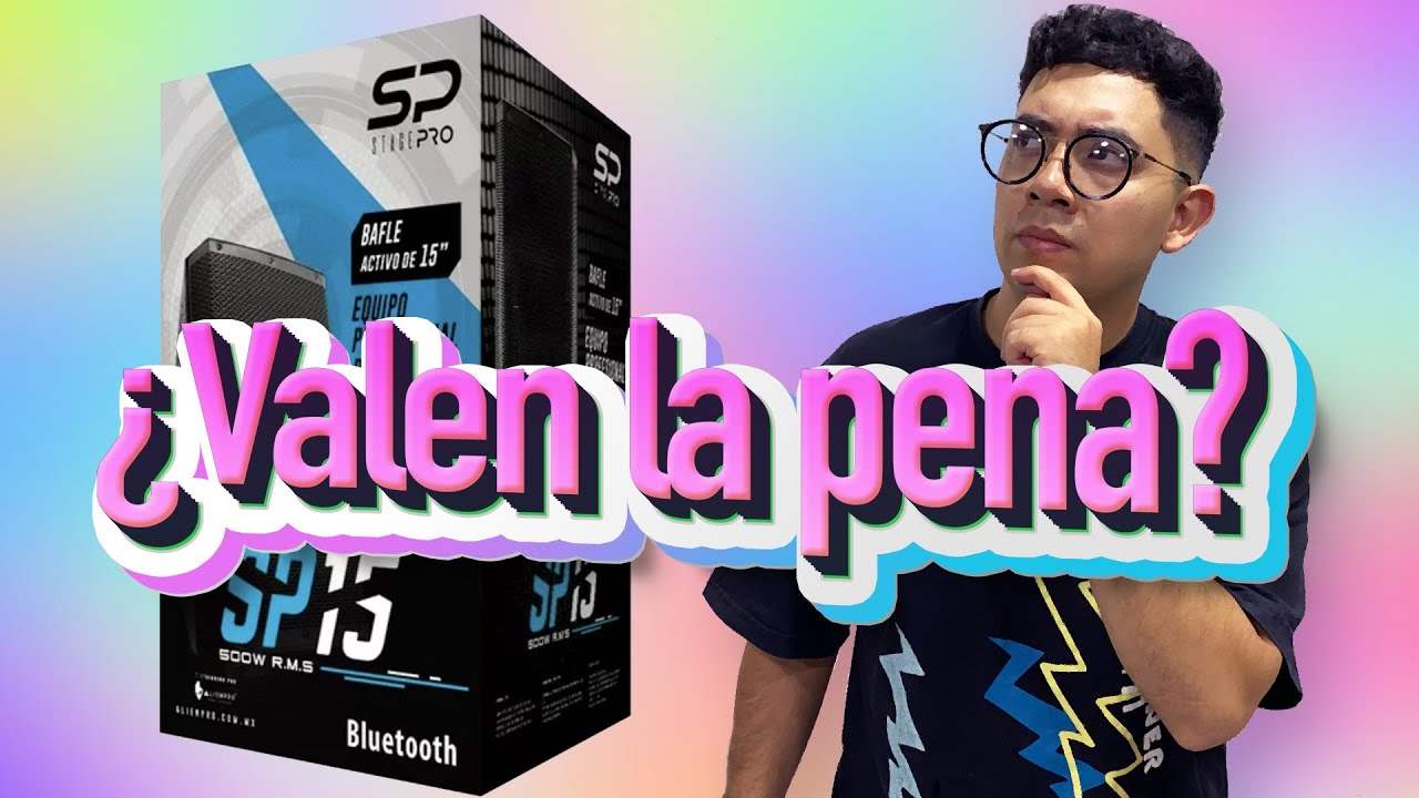 Mi experiencia con las bocinas STAGE PRO SP15 🥸 - YouTube