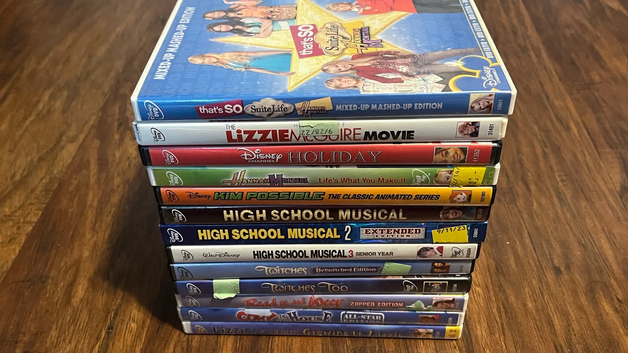Review of My Disney Channel DVD Collection - YouTube