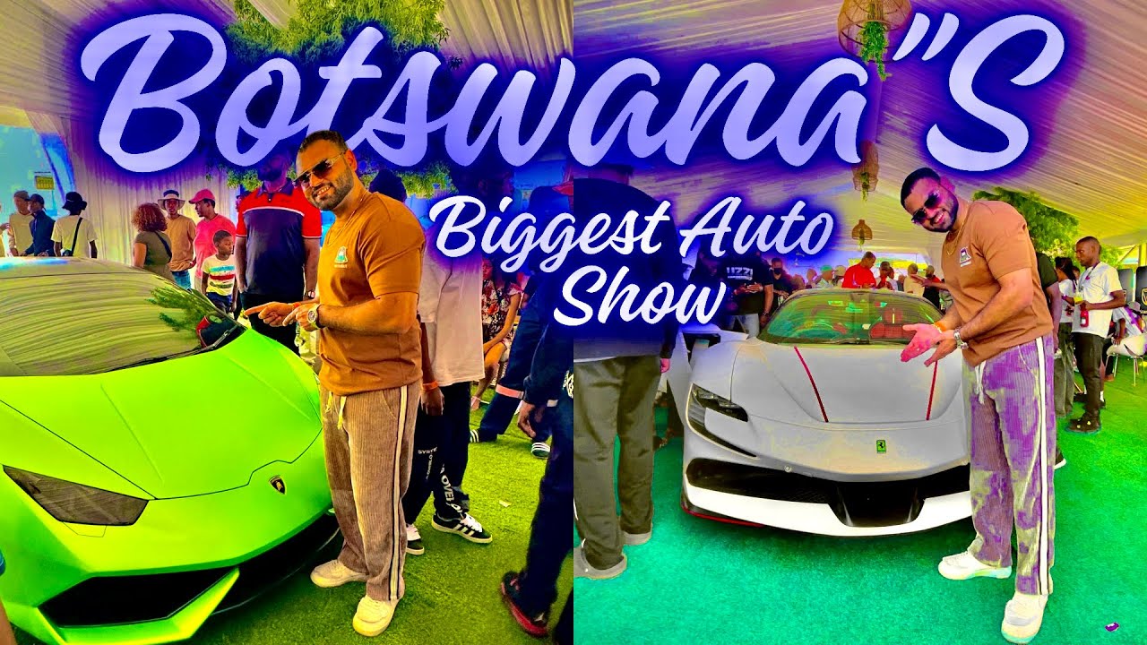 "BOTSWANA’s GABORONE MOTOR SHOW 2025" #gaborone#botswana#lamborghini# ...