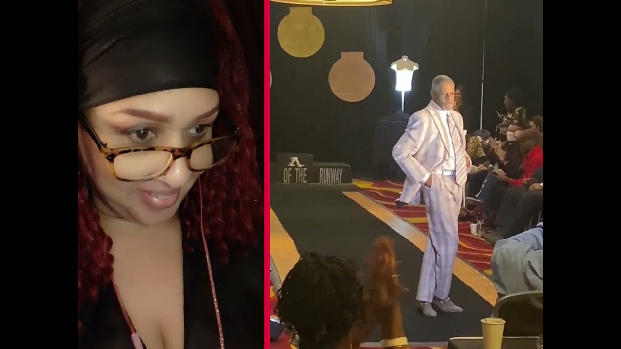 Reaction: Silver Fox on the Runway - YouTube